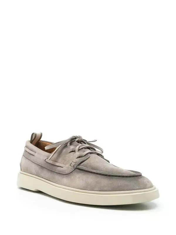 Officine Creative Bones 013 Boat Shoes - Neutrals