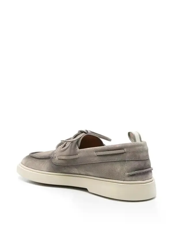 Officine Creative Bones 013 Boat Shoes - Neutrals