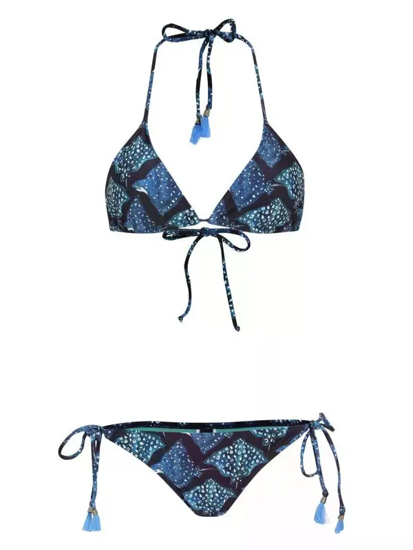 LYGIA & NANNY Maya Bikini Set - Blue