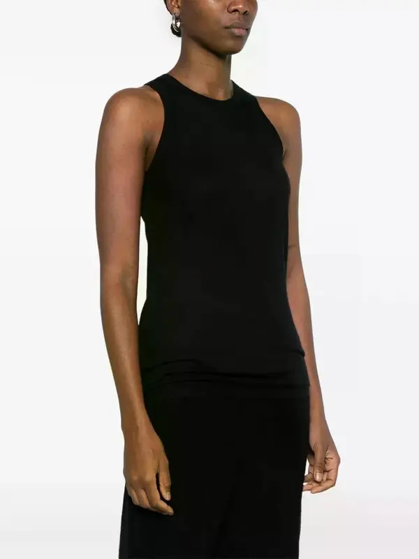 Frenckenberger Fine-knit Tank Top