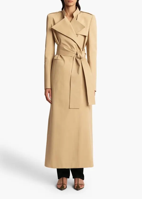 Khaite Maxwell Trench Coat