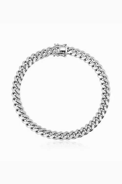 ORADINA In Command Cuban Bracelet - Silver