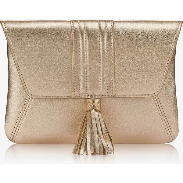 Gigi New York Ava Clutch - Gold