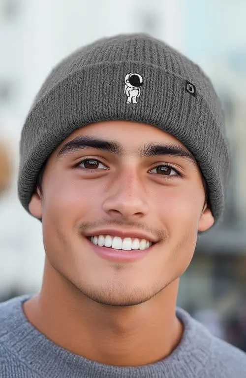 DALIX Astronaut Beanie - Asphalt Gray