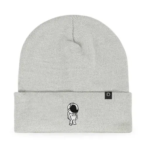 DALIX Astronaut Beanie - Light Gray