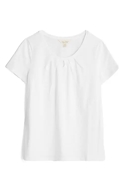 SEASALT CORNWALL Appletree Keyhole T-shirt - Salt