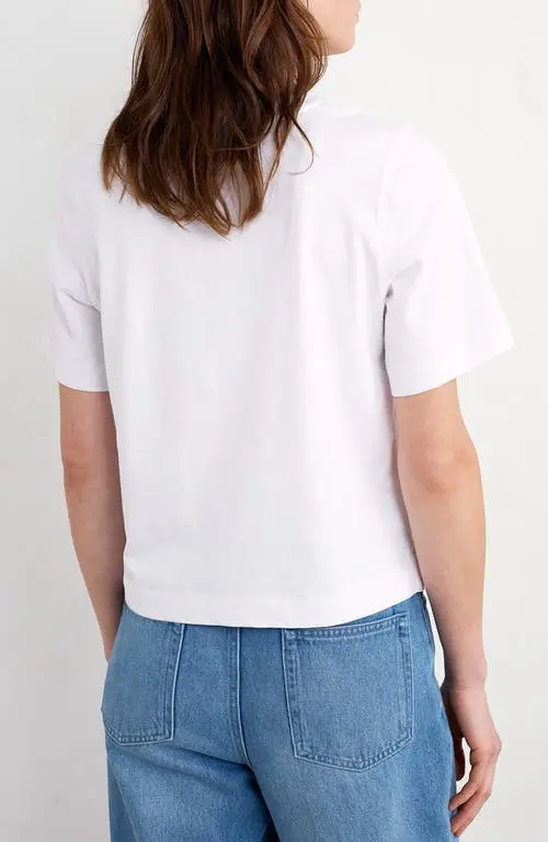 SEASALT CORNWALL Copseland Organic Cotton T-shirt - Salt