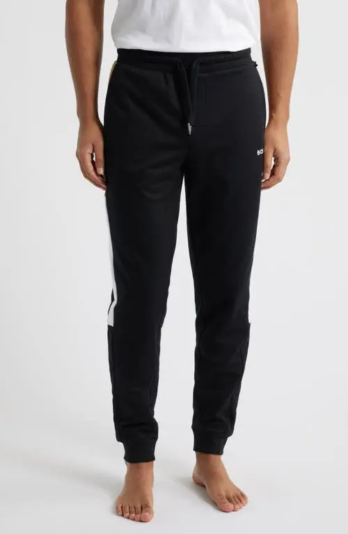 BOSS Iconic Cotton Joggers - Black
