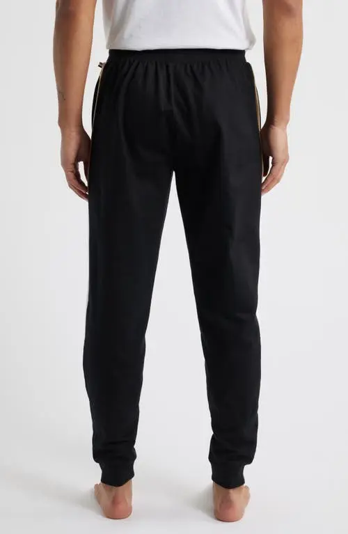 BOSS Iconic Cotton Joggers - Black