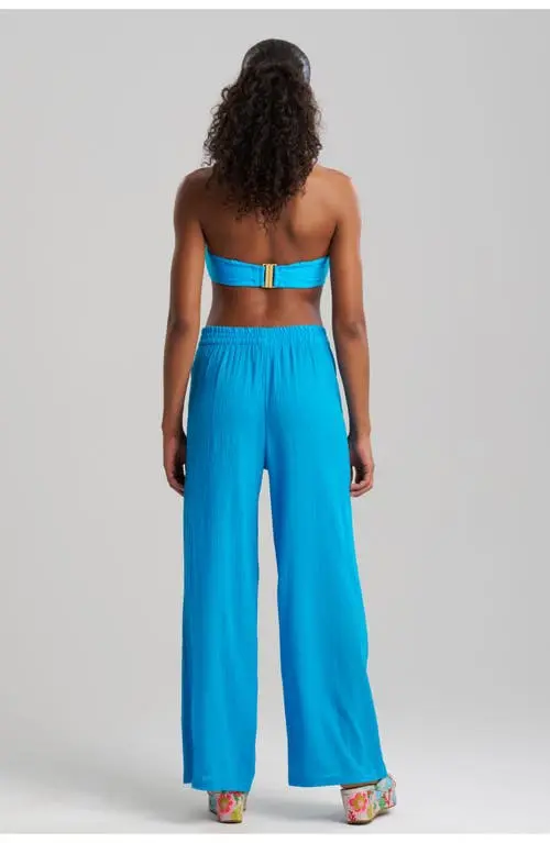Natori Cotton Gauze Pants With Tassels