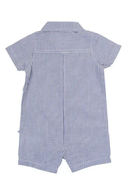 RUGGEDBUTTS Classic Seersucker Cotton Romper