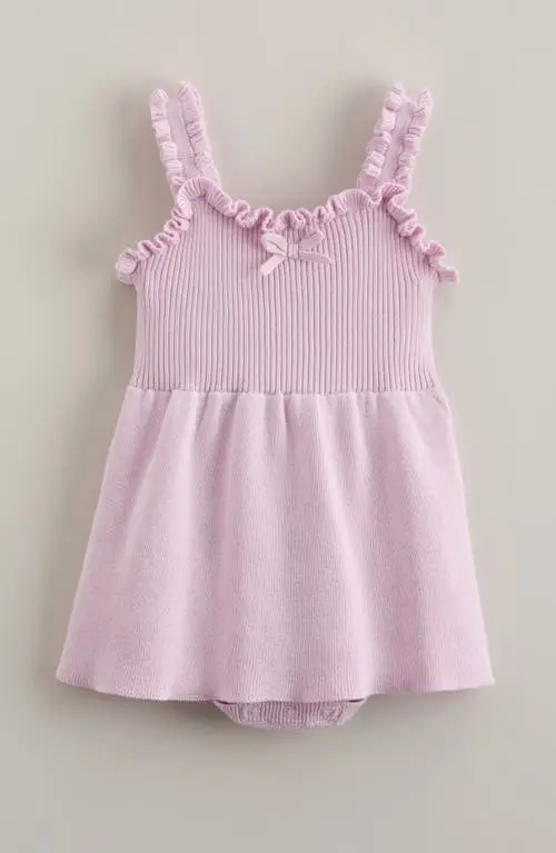 Nordstrom Ruffle Accent Skirted Sweater Bodysuit - Pink Heaven