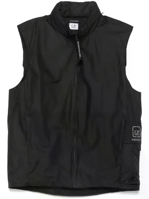 C.P. COMPANY Padded Gilet - Black