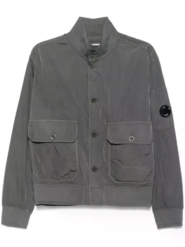 C.P. COMPANY Chrome-r Button Jacket - Grey