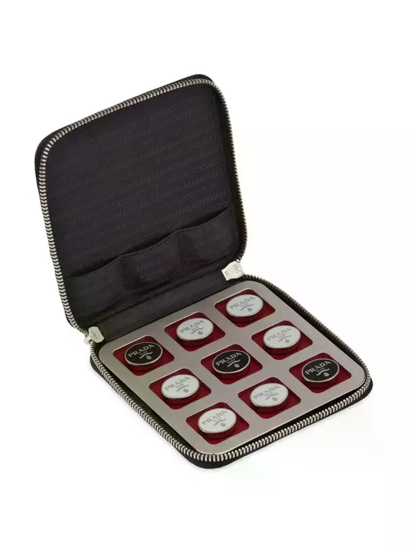 Prada Saffiano Leather Tic-tac-toe Set