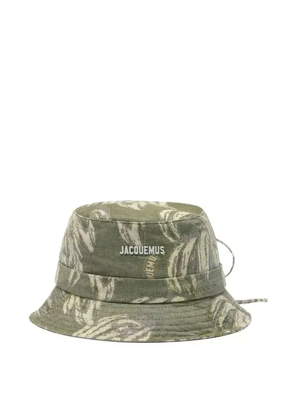 Jacquemus Le Gadjo Bucket Hat - Grey