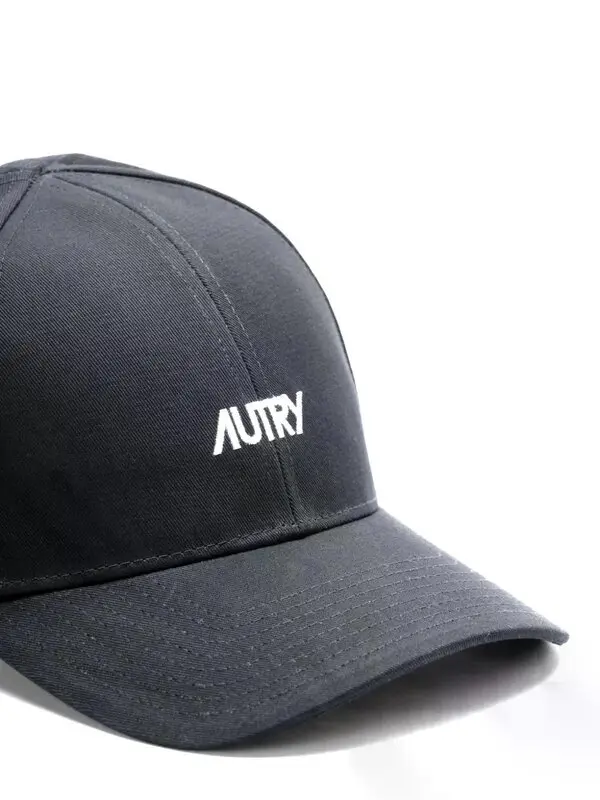 AUTRY Logo-embroidered Cap - Blue
