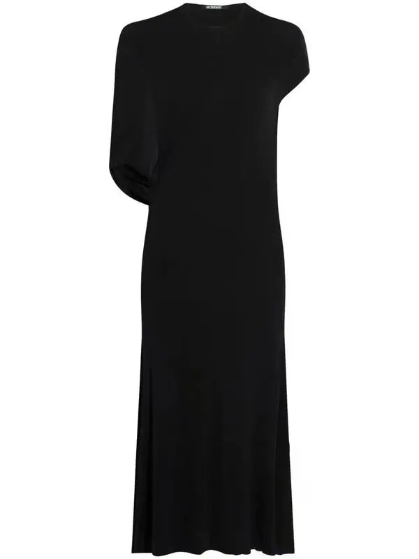 Jacquemus La Salerno Midi Dress - Black