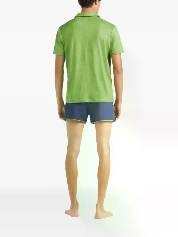 Vilebrequin Linen Polo Shirt - Green