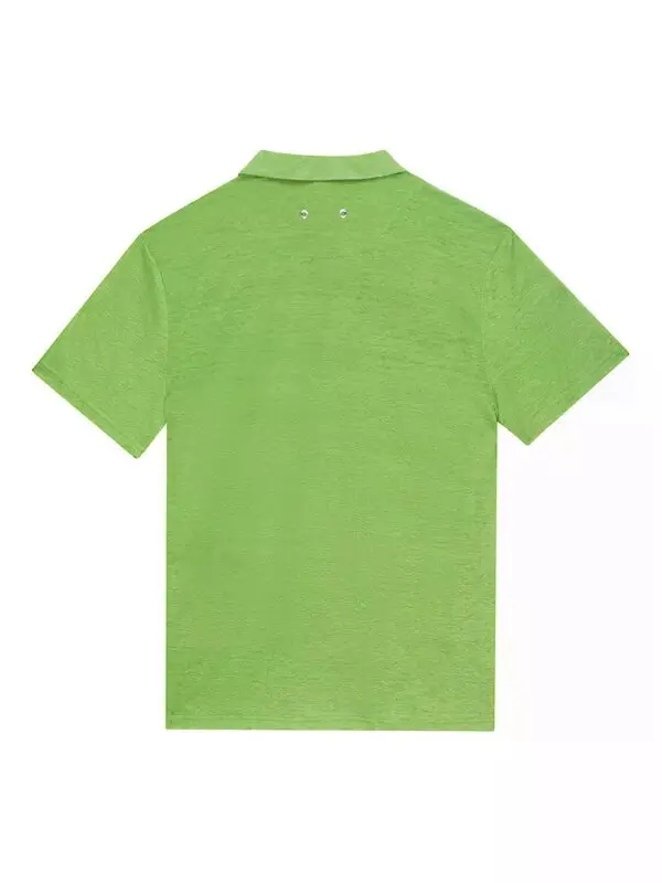 Vilebrequin Linen Polo Shirt - Green