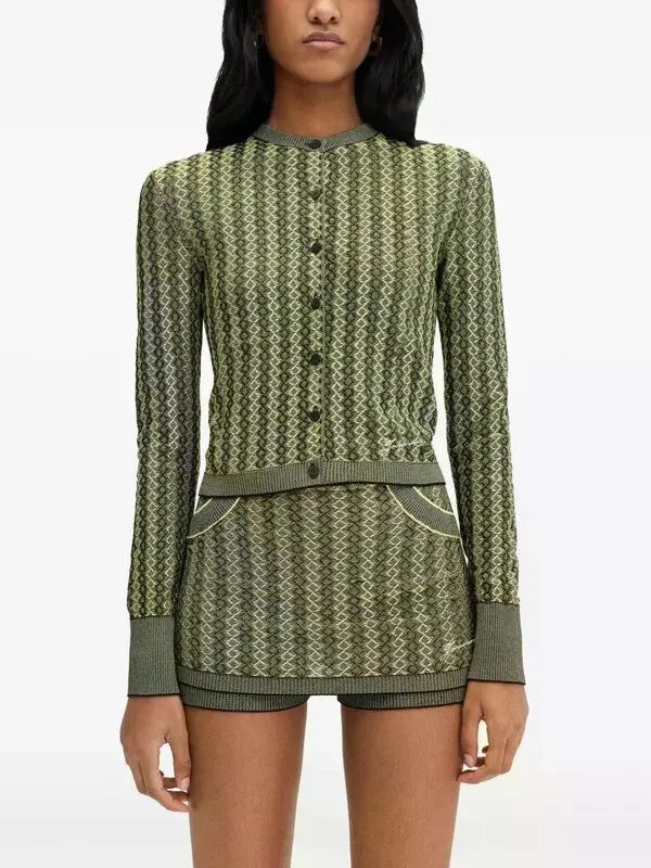 Jacquemus Le Cardigan Marino - Green