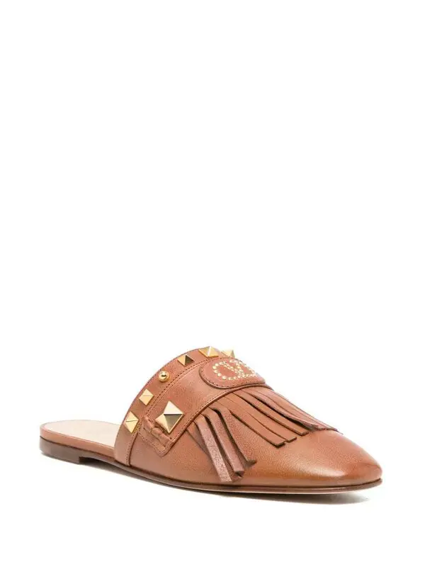 Valentino Garavani Plaster Caster Mules - Brown