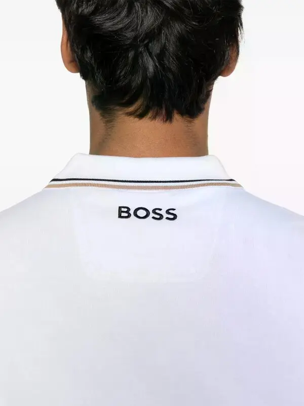 BOSS Paddy Pro Polo Shirt - White