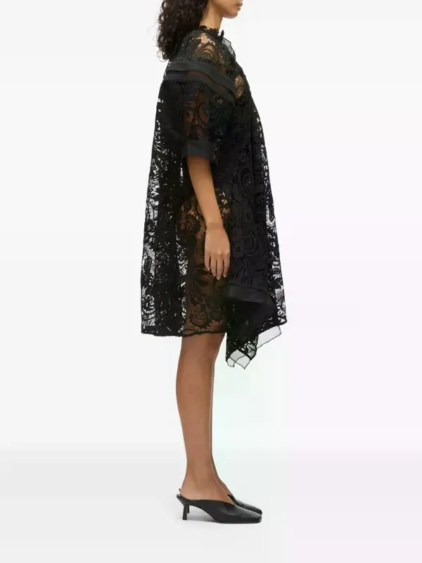 3.1 Phillip Lim Lace Mini Dress - Black