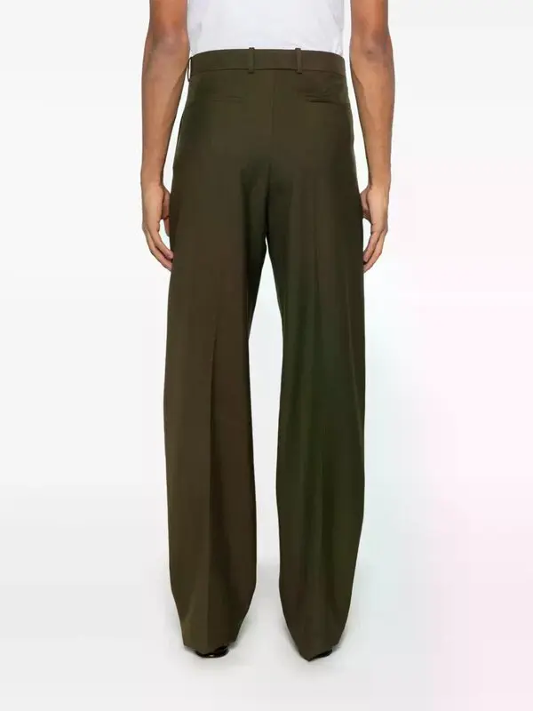 Saint Laurent Wool Gabardine Trousers