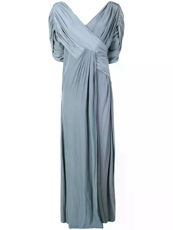 LANVIN Long Draped Dress