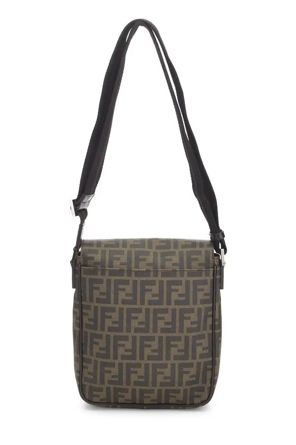 Fendi Zucca Coated Canvas Messenger