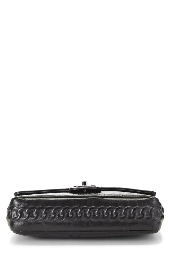 Chanel Embossed Flap Bag