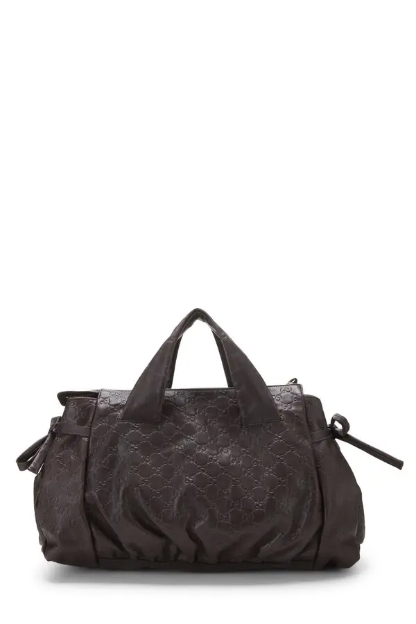 Gucci Guccissima Hysteria Tote - Brown