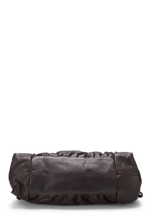 Gucci Guccissima Hysteria Tote - Brown