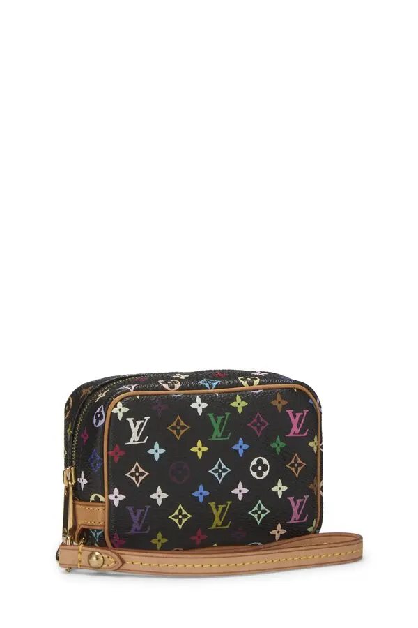 LOUIS VUITTON Takashi Murakami X Monogram Multicolore Wapity Case