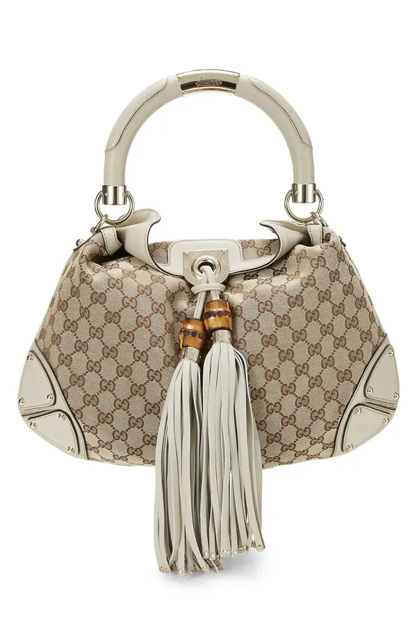 Gucci Indy Hobo - Beige