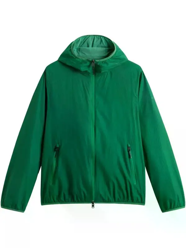 Woolrich Lightweight Hooded Jacket - Green