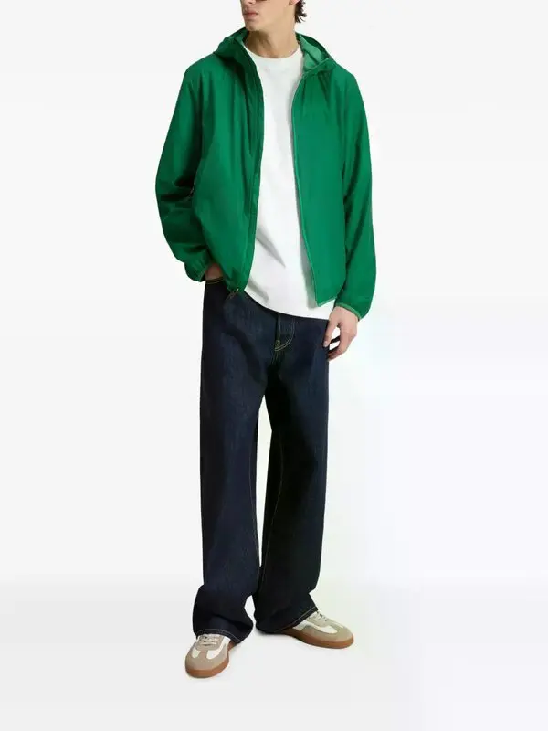 Woolrich Lightweight Hooded Jacket - Green