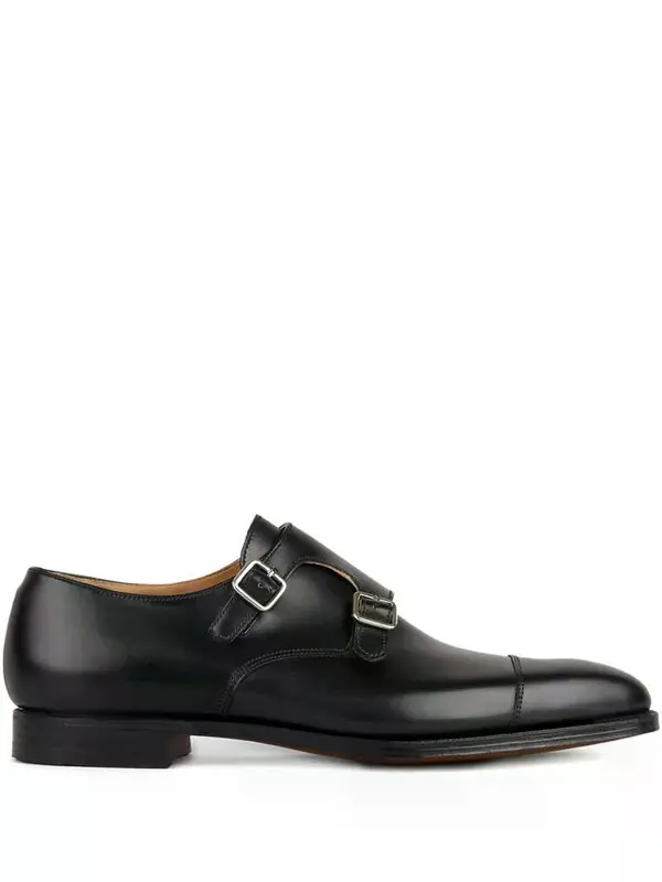 Crockett & Jones Double Buckle Loafers