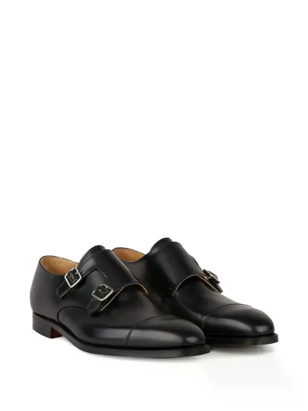 Crockett & Jones Double Buckle Loafers