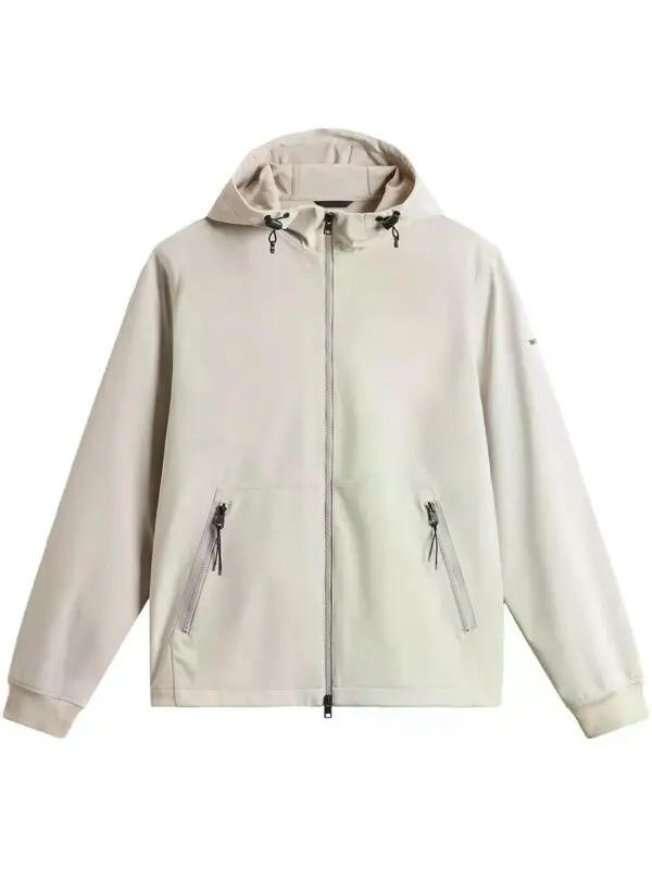 Woolrich Technical Hooded Jacket - Neutrals