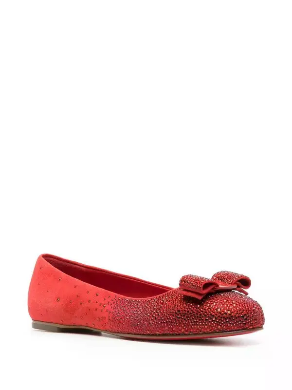 FERRAGAMO Vara Bow Ballerina Shoes