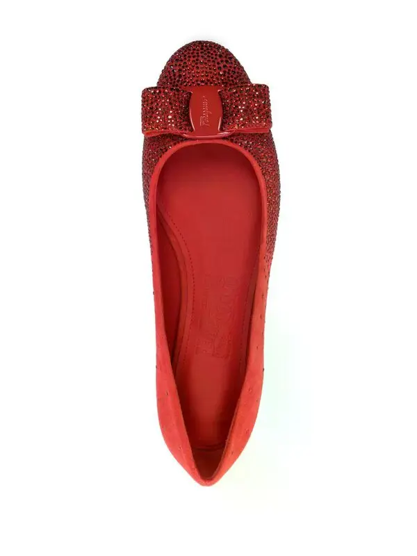 FERRAGAMO Vara Bow Ballerina Shoes