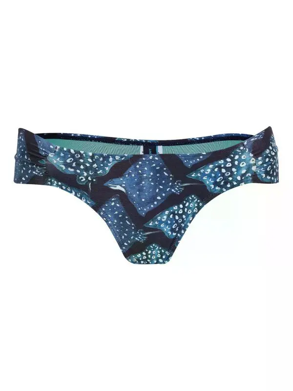 LYGIA & NANNY Ritz Bikini Bottom - Blue