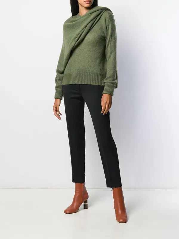 PT TORINO Turn Up Cropped Trousers