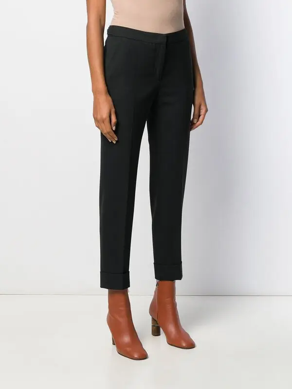PT TORINO Turn Up Cropped Trousers