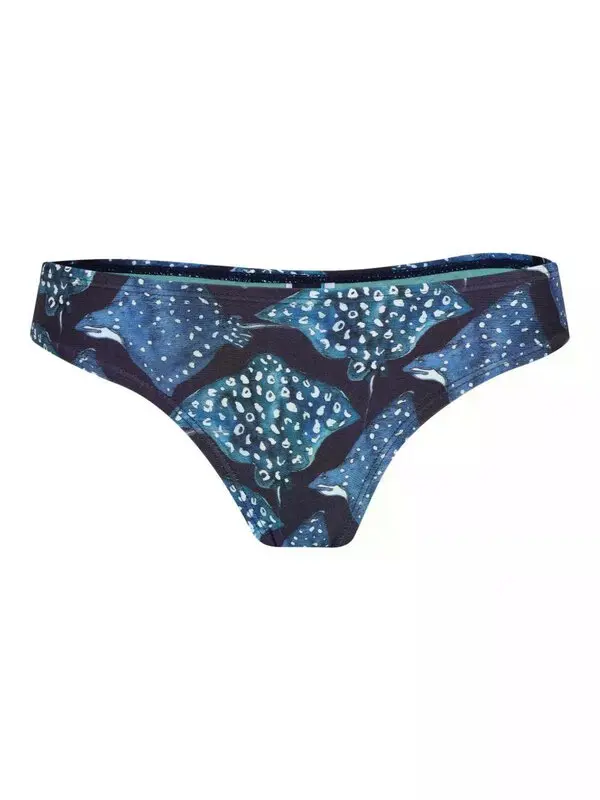 LYGIA & NANNY Waikiki Bikini Bottom - Blue