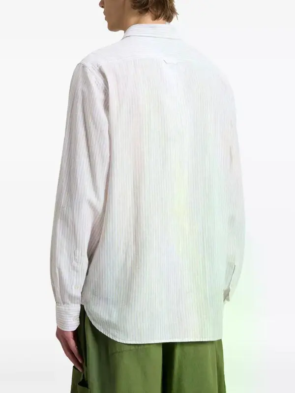 Woolrich Striped Button-up Shirt - White