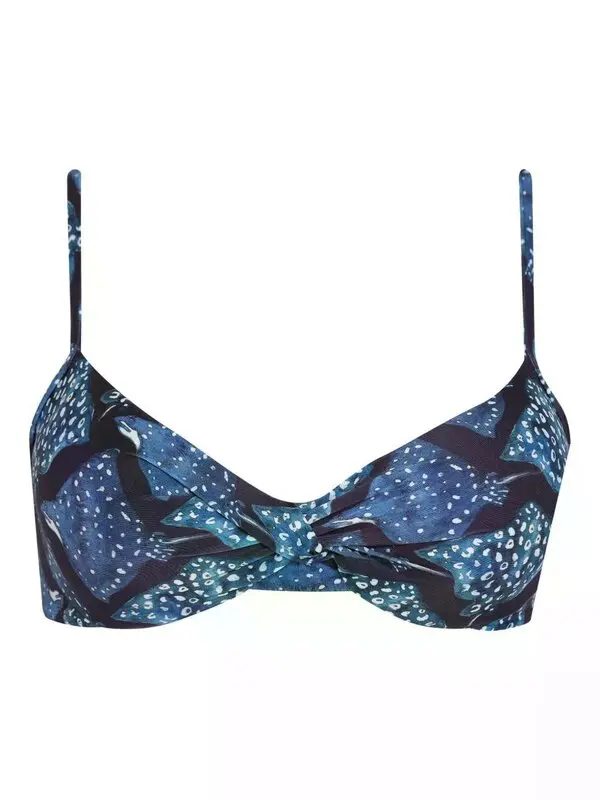 LYGIA & NANNY Cassis Bikini Top - Blue