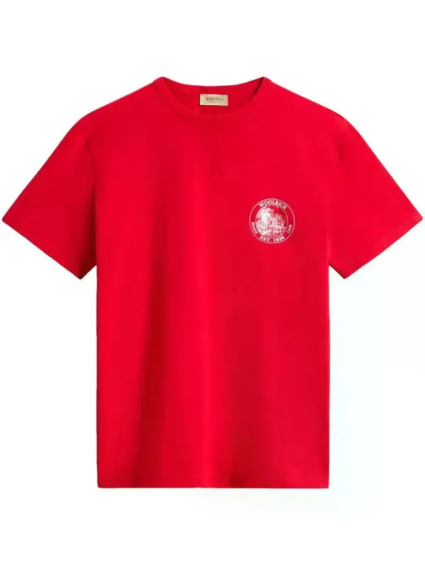 Woolrich Logo-print T-shirt - Red